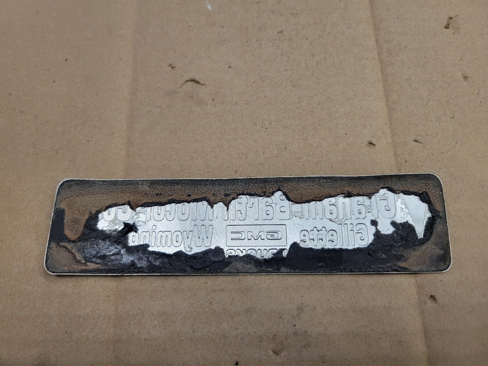 Graham-Barth Pontiac Gillette Wyoming Metal Car Dealership Dealer ...