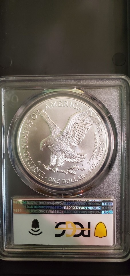 Perfection! 2021-W PCGS MS70 Type 2 Silver Eagle | eBay