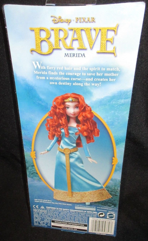 BARBIE..2011 DISNEY PIXAR, BRAVE...MERIDA...NRFB | eBay