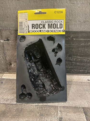 WOODLAND SCENICS ROCK MOLD CLASSIC ROCK O HO N O GAUGE train scene ...
