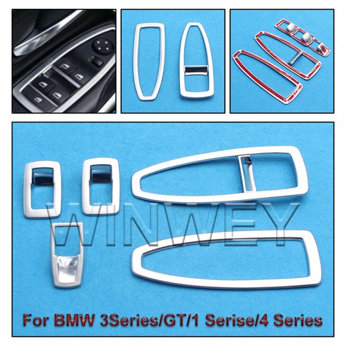 Car Door Window Switch Trim Cover For BMW 3 Series F30 320 328 2013 ...