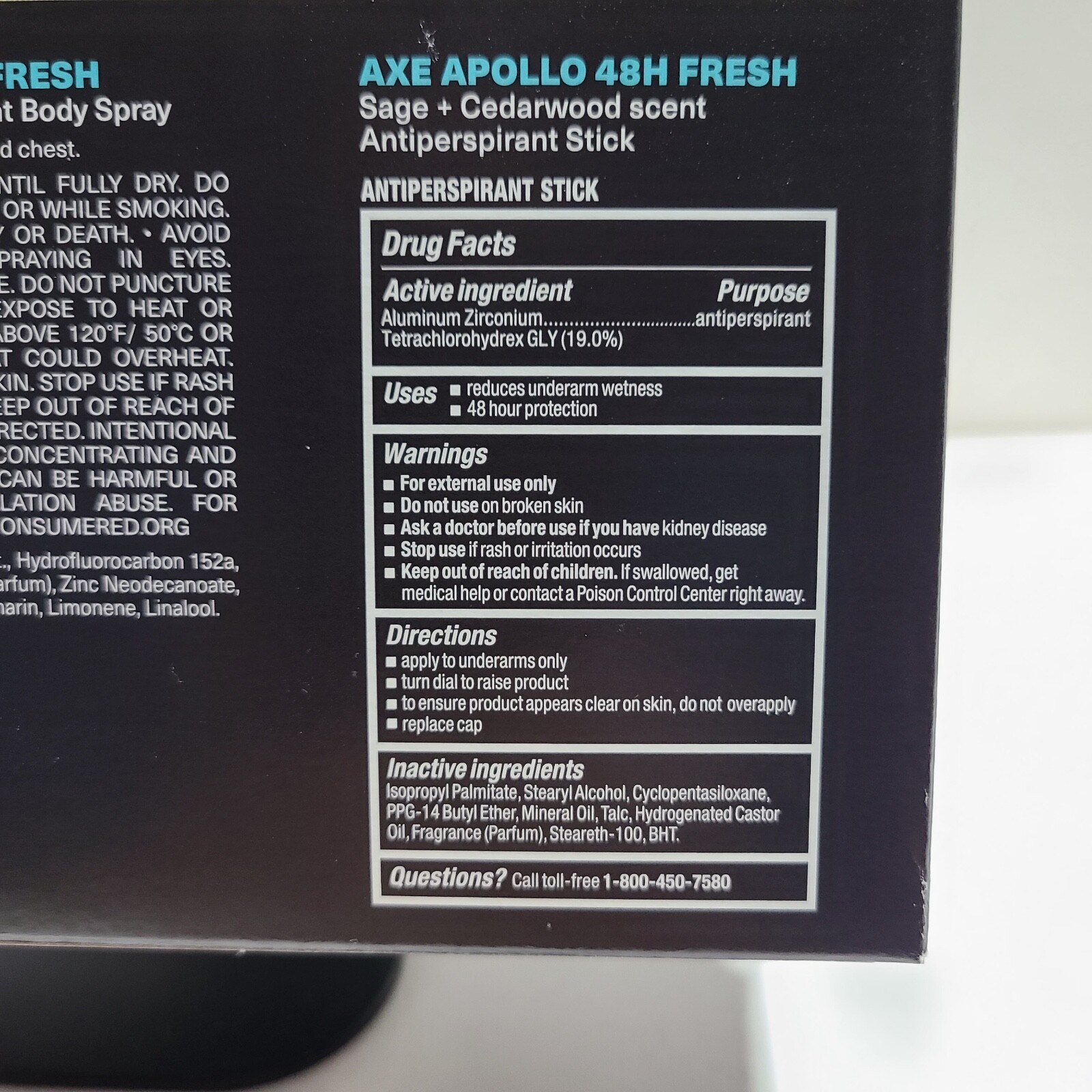 AXE Fresh Body Care Three Piece Gift Set • Apollo. Sage+Cedarwood. | eBay