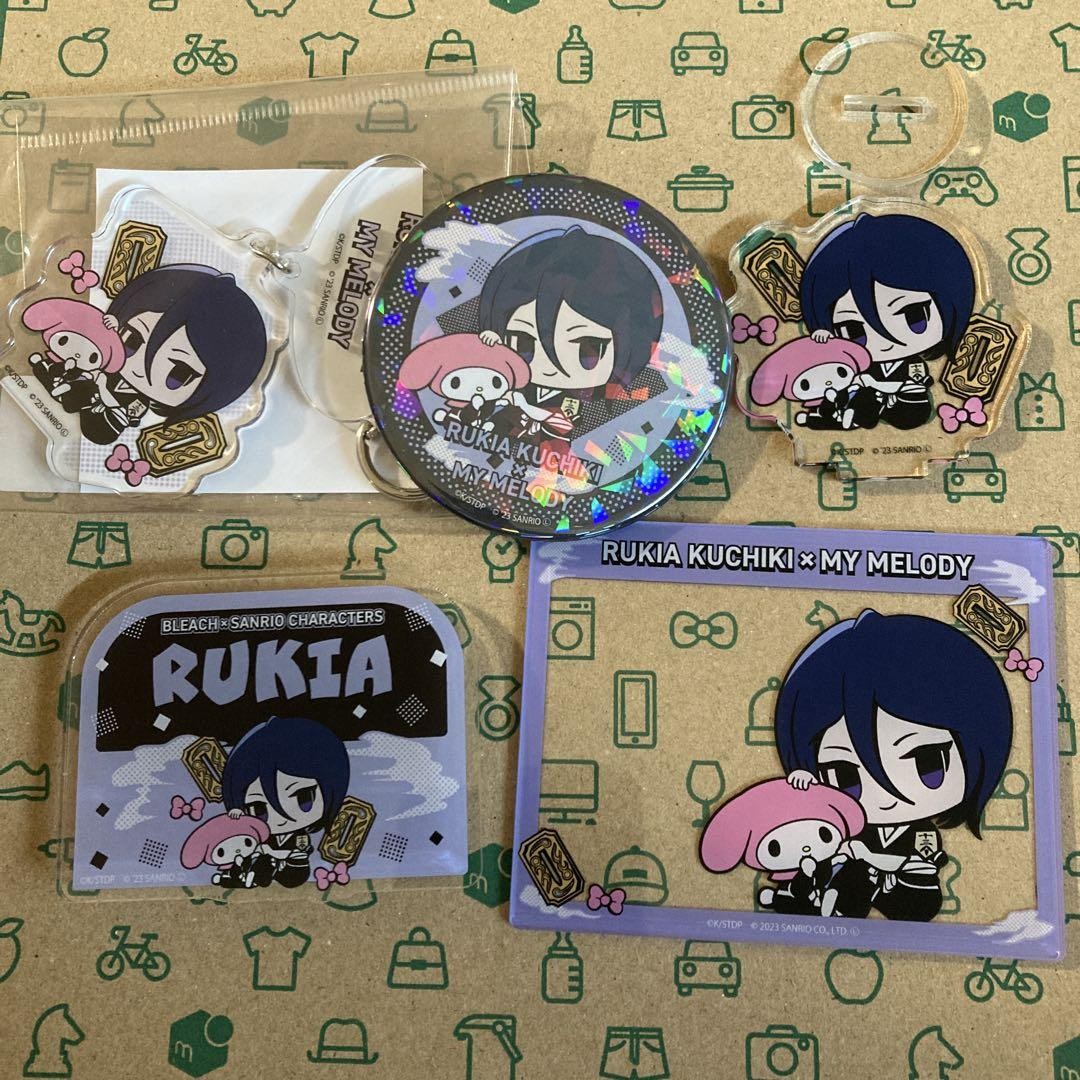 BLEACH Thousand Year Blood War Chapter x Sanrio Kuchiki Ruki Asset | eBay