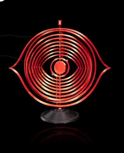 Omniscient Kinetic Eye Artwork Dynamic Flow Of Movement Vibrant Unique ...