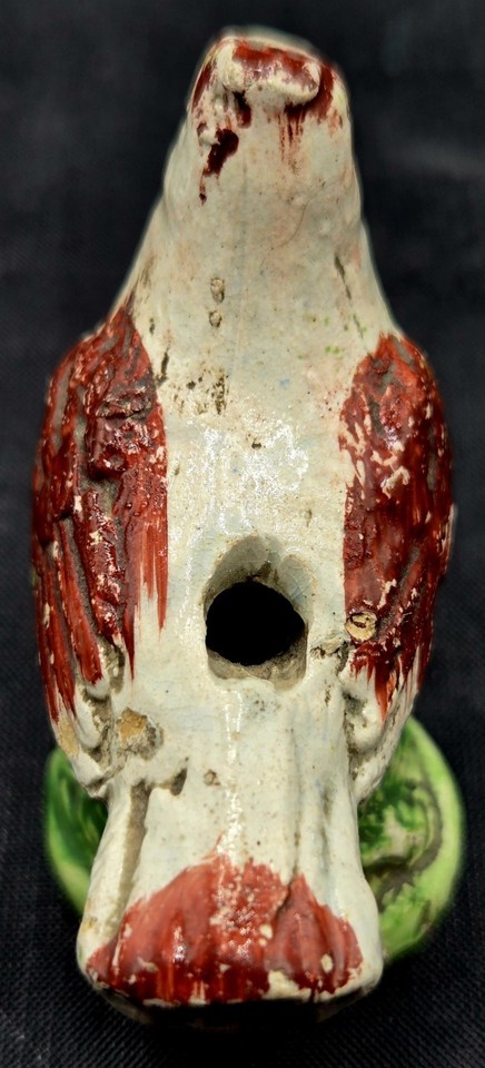 Early Staffordshire Pottery Bird Whistle 19th Cent. Antique English ...