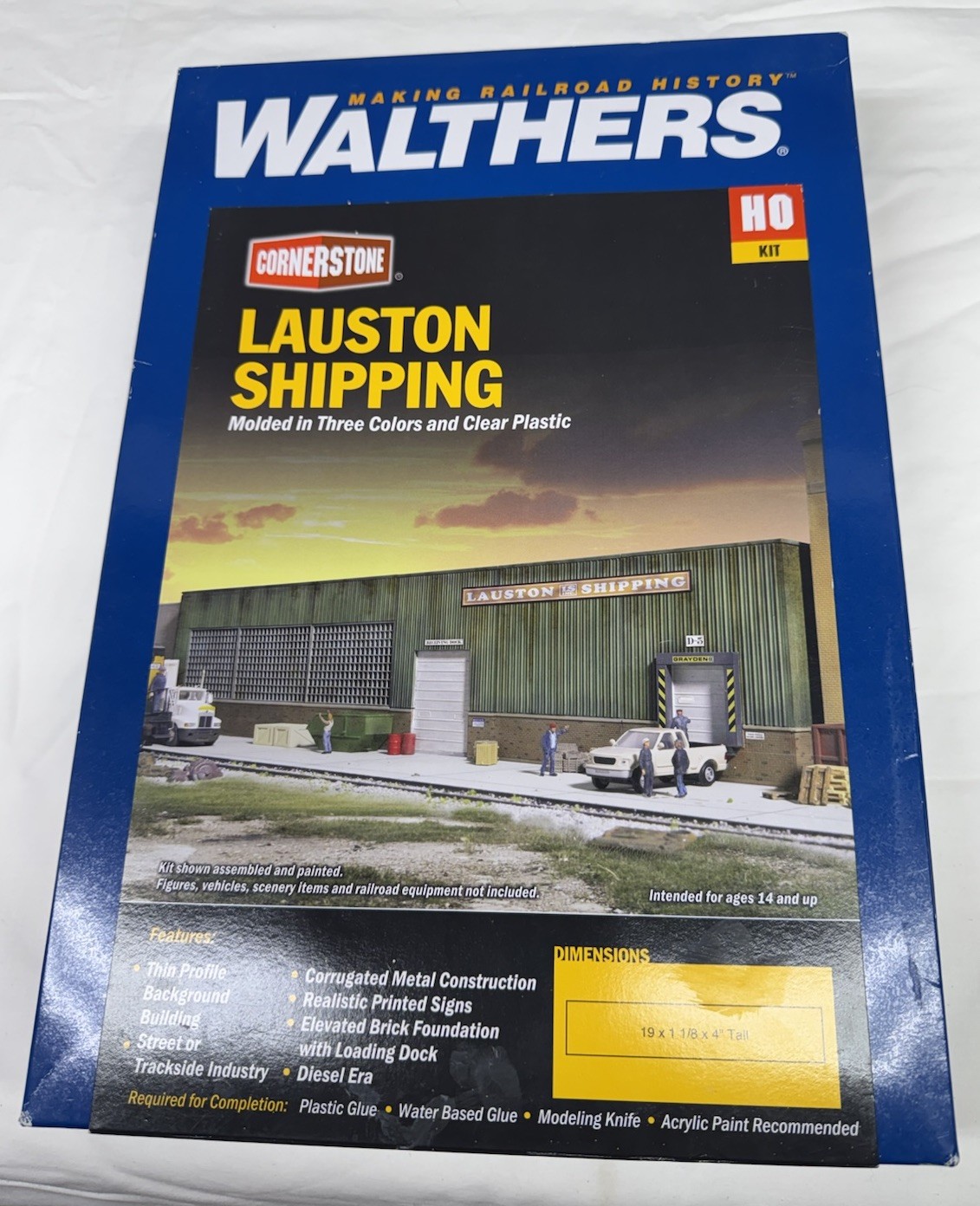 HO 1/87 Scale Walthers Cornerstone Kit 933-3191 Lauston Shipping | eBay