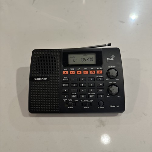 Radio Shack PRO-136 Scanner Police Fire Marine Air Ham NOAA Weather | eBay