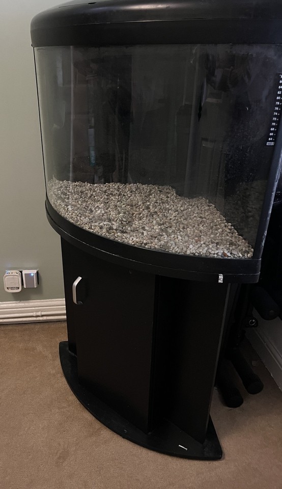 Aqua One Aquarium Fish Tank 100 Litres UFO 550 Complete Set Up Cabinet ...