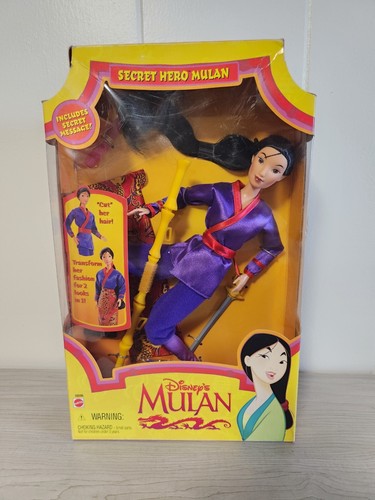 Disney Classics Mulan Secret Hero Mulan Doll | eBay