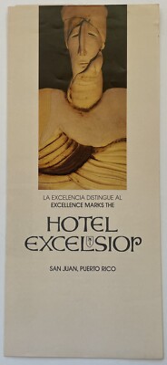 Vintage Brochure Hotel Excelsior Miramar San Juan Puerto Rico 1988 Room Prices | eBay