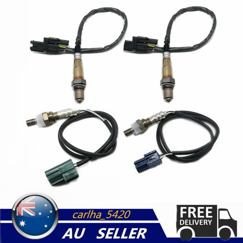 4x Pre-cat Post-Cat Oxygen Sensor For Nissan Pathfinder R51 VQ40DE 4.0 ...