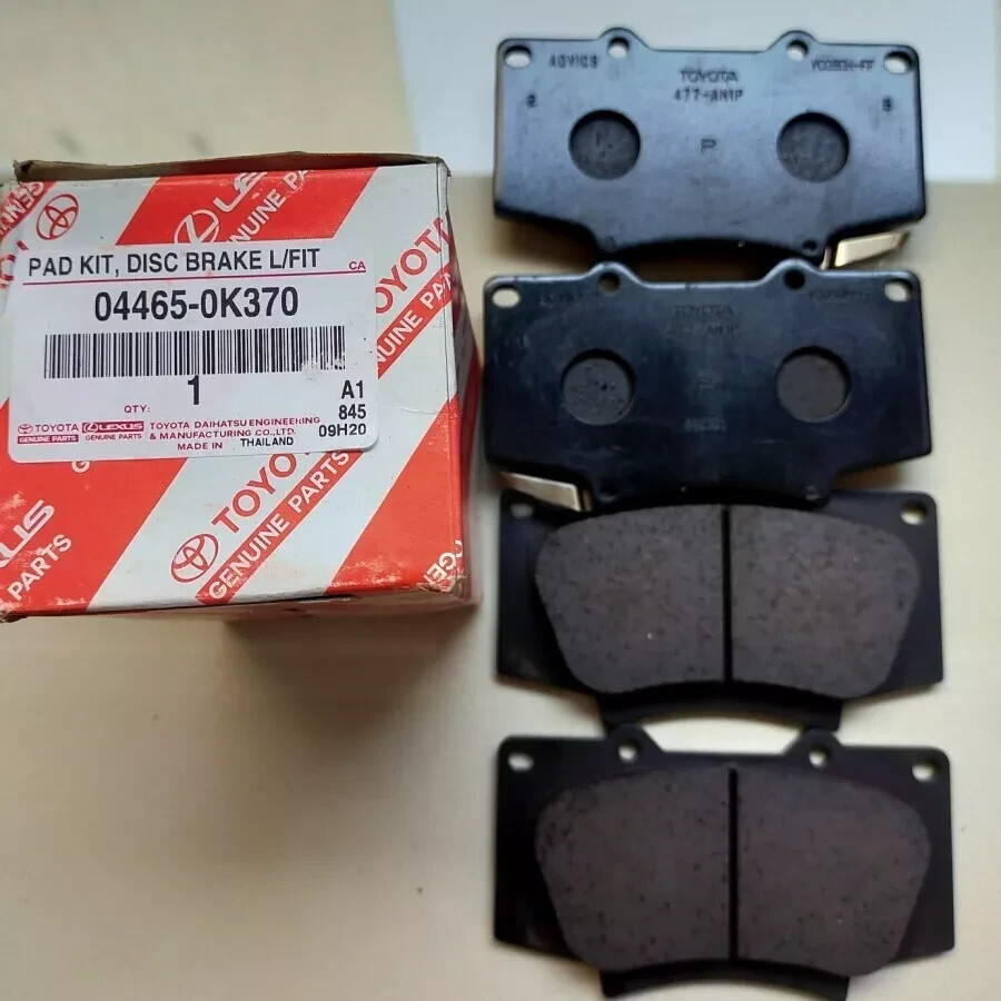 Fits Toyota Hilux Revo 2016 up Front Brake Pads 04465-0K360/370 ...