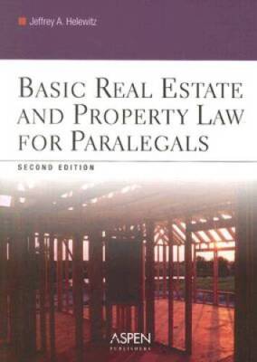 Basic Real Estate and Property Law for Paralegals - Paperback - GOOD ...