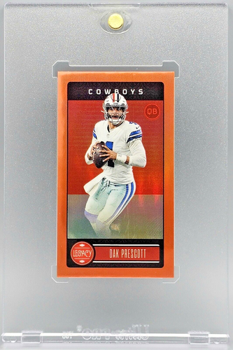 DAK PRESCOTT SP /125 2023 LEGACY MINI ORANGE #24 | eBay
