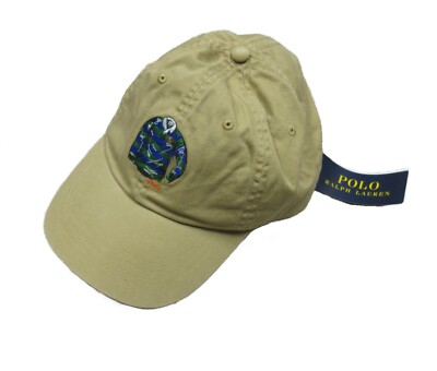 Polo Ralph Lauren Men's Luxury Beige Rugby Shirt Graphic Cotton ...