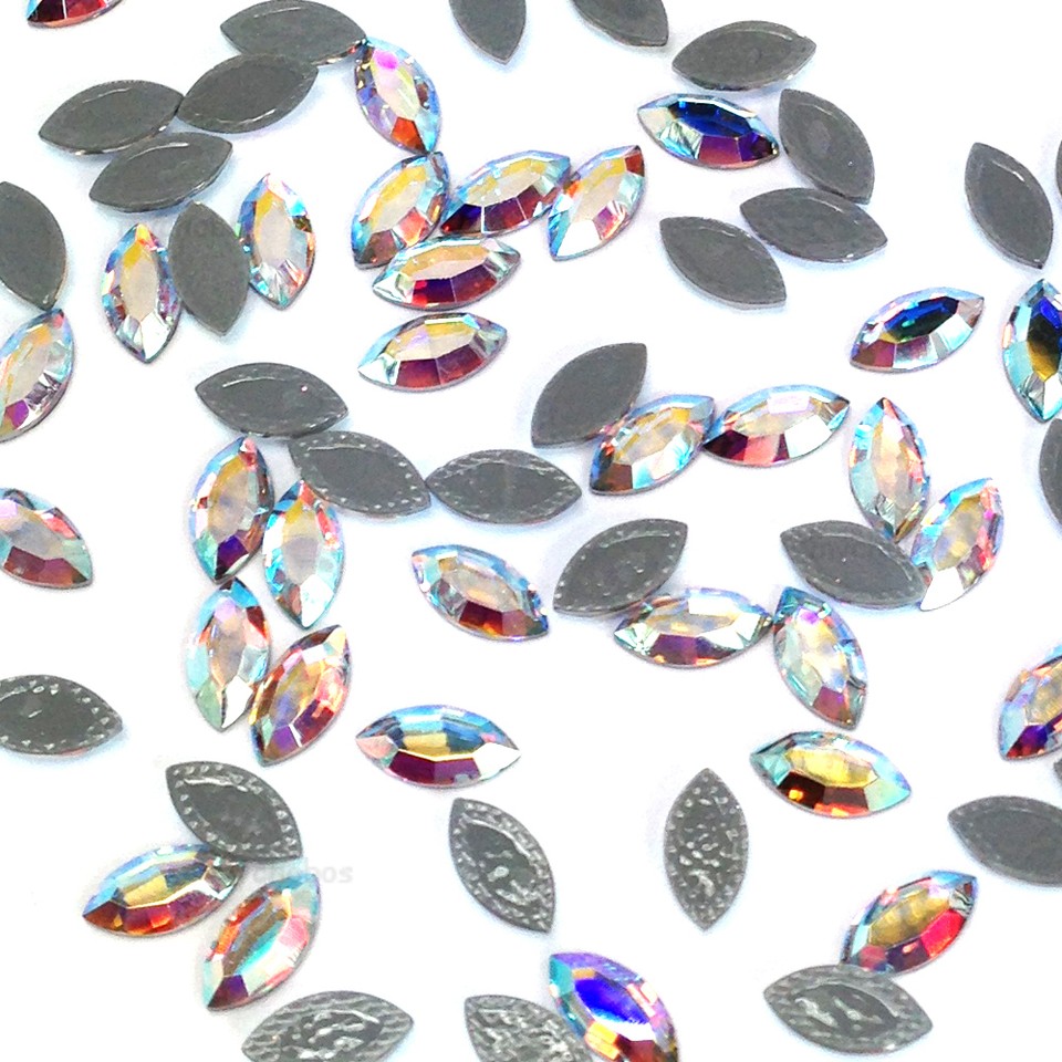 Swarovski Flatbacks No-Hotfix Rhinestones CRYSTAL AB (001 AB) "Pick ...