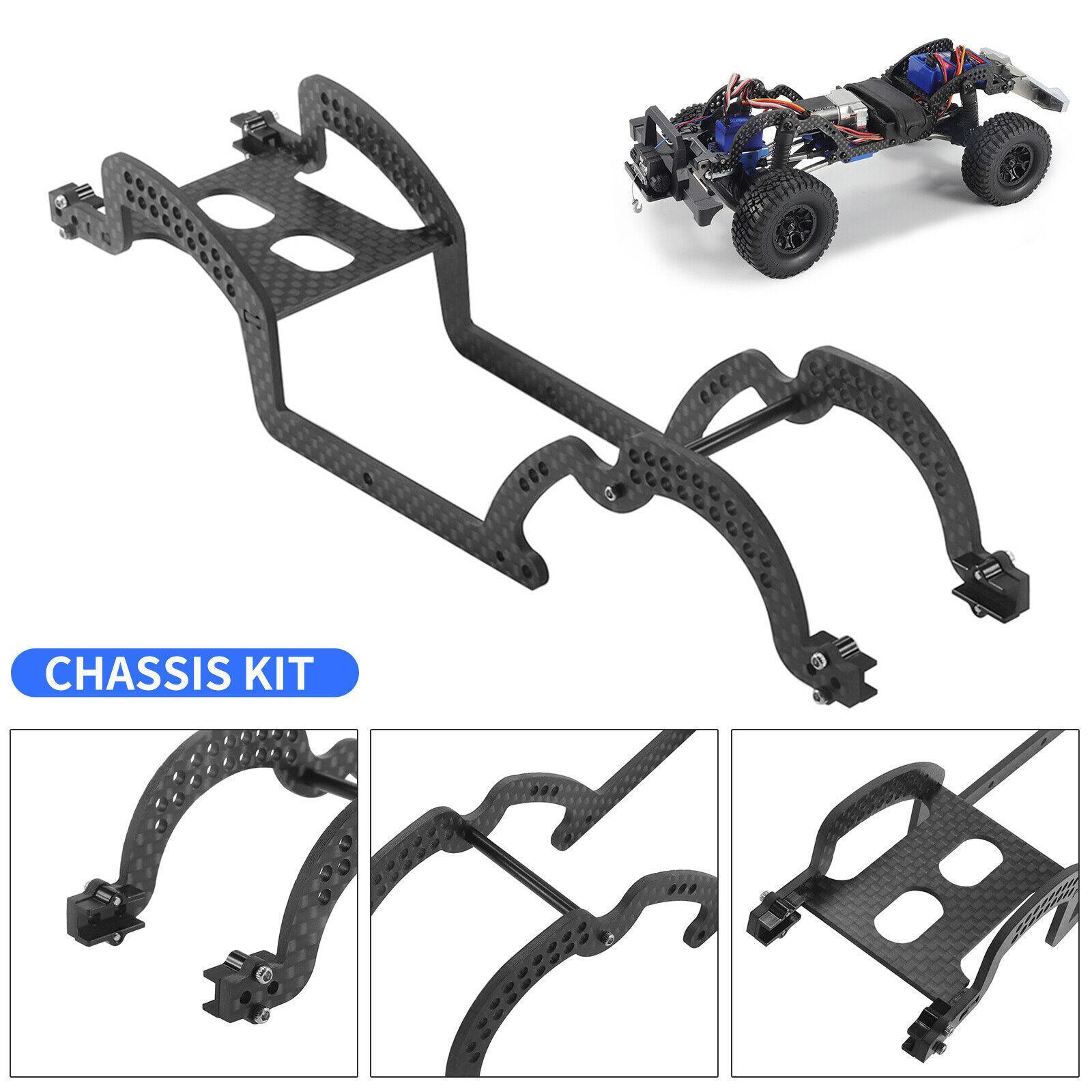RC Crawler Car LCG Carbon Fiber Chassis Kit For Traxxas TRX4M Bronco ...