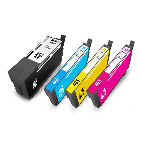 4x Cartridges 405XL Compatible for Epson 405 XL Workforce WF-7800 WF ...