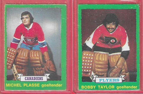 73-74 OPC 252**MICHEL PLASSE**BOBBY TAYLOR*RC(CANADIENS- FLYERS*)NICE ...