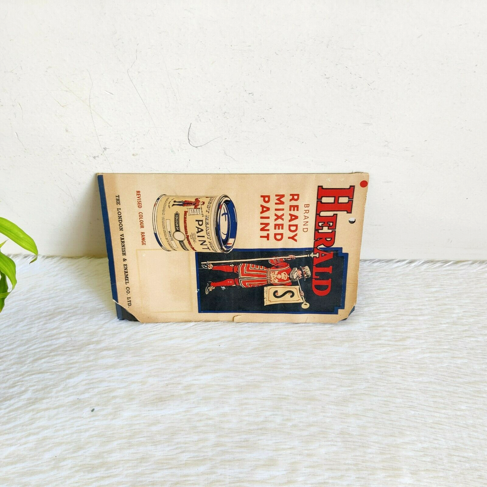 1930s Vintage The London Varnish Enamel Herald Ready Mixed Paint ...