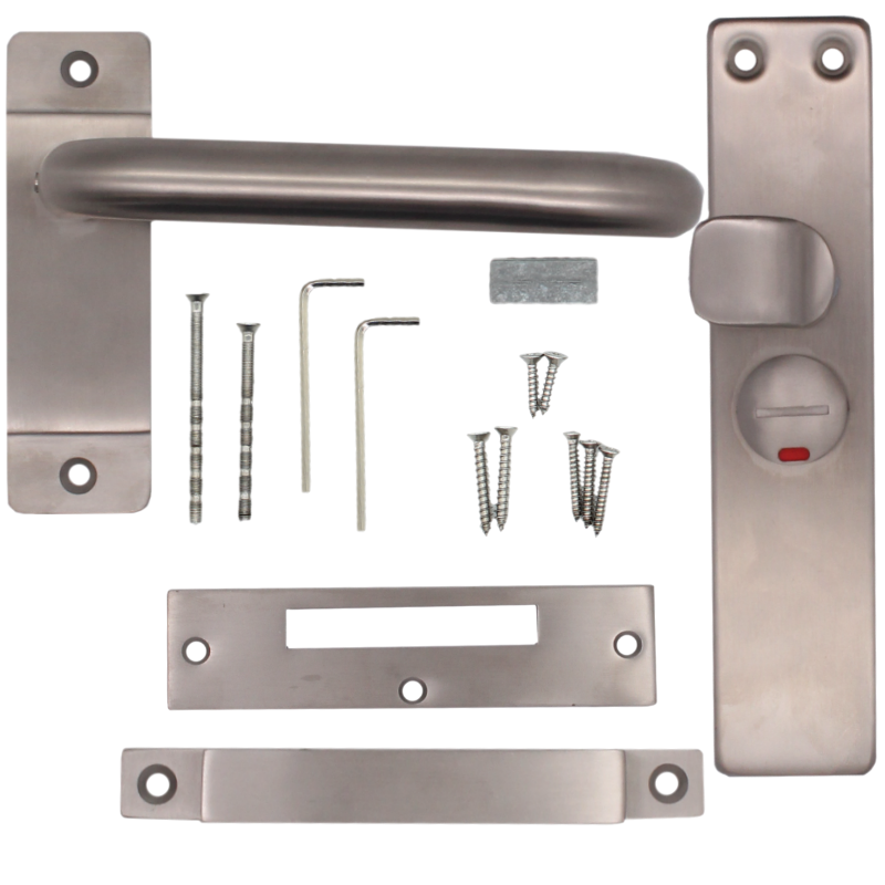Facility Indicator Bolt Disabled Toilet Lock Sliding Hinged STAINLESS ...