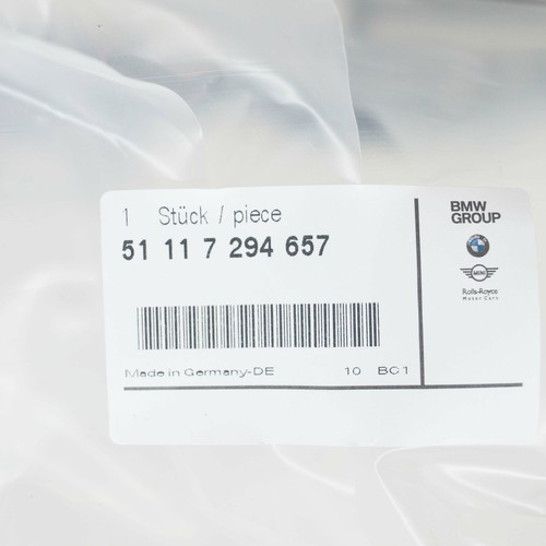 BMW 4 F36 FRONT BUMPER CENTER AIR INLET TRIM 51117294657 7294657 2016 ...