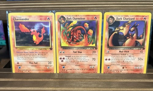 Pokemon Dark Charizard Non-Holo Card Charmeleon Charmander | eBay
