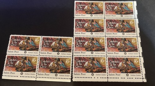 Scott # 1560 contributors to the Cause: Salem Poor PB stamp never ...