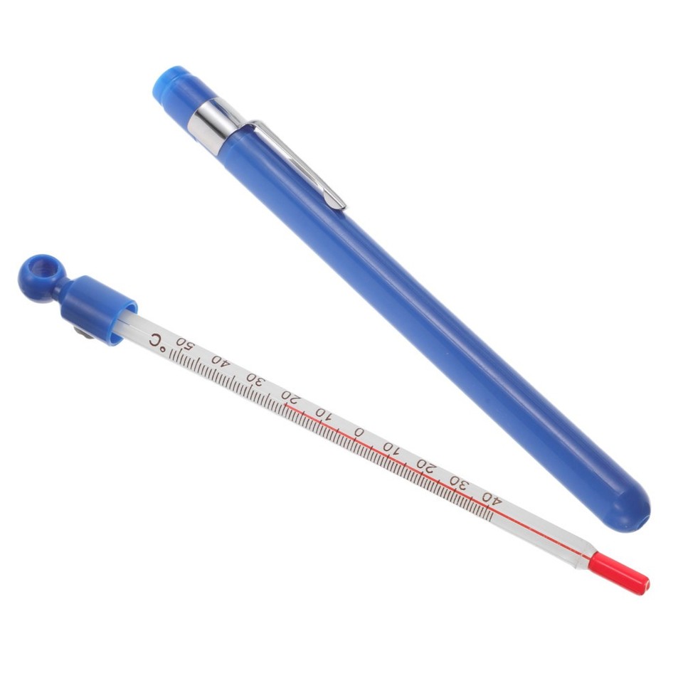 Kitchen Wine Thermometer Home Brew Liquid Temperature Gauge Glass ...