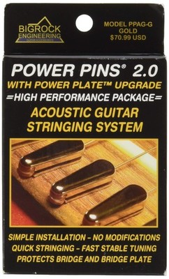 Power Pins 2.0 - Gold Chrome Set with Power Plate Upgrade- Patented ...