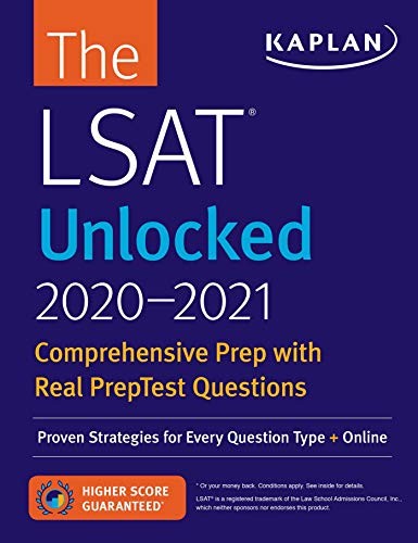 LSAT PREP PLUS 2020-2021: COMPREHENSIVE LSAT PREP WITH By Kaplan Test ...