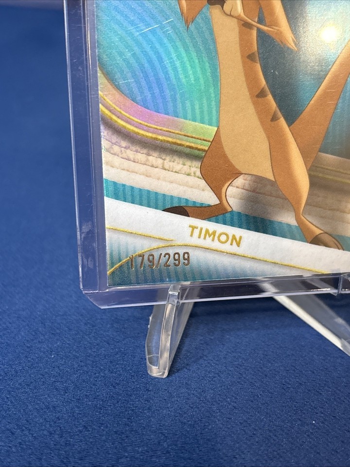 2025 Topps Chrome Disney The Lion King Timon #89 Teal Refractor /299 | eBay