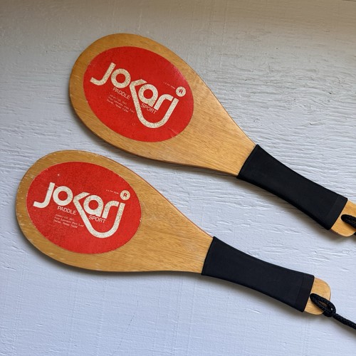 VTG JOKARI Game Paddle Racquet Sport Wood | eBay