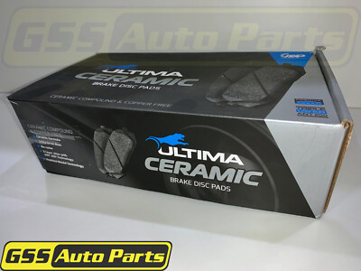 Ultima Front Ceramic Brake Pads DB1820C DB1820 with no ABS brakes fits ...