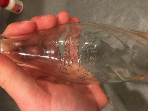 Vintage old glass Pepsi bottle, Unique one of a kind | eBay