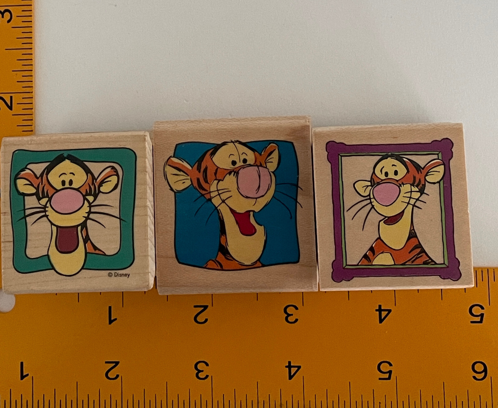 Tigger Portrait, Frame & Picture Rubber Stamps by Mixed Brands | eBay