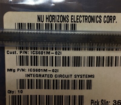 ICS601M-02I ICS IC CLOCK MULTIPLIER 16-SOIC 3 PIECES | eBay