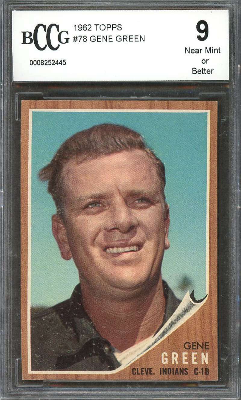 1962 Topps - #78 Gene Green for sale online | eBay