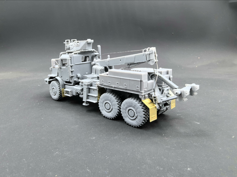 1/72 Modern US Marine Corps "MTVR Mk26 rescue crane" Tank kit Model (3D ...