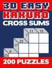 3D Easy Kakuro: Numerical Cross Sums Logic Puzzle Activity Book Games ...