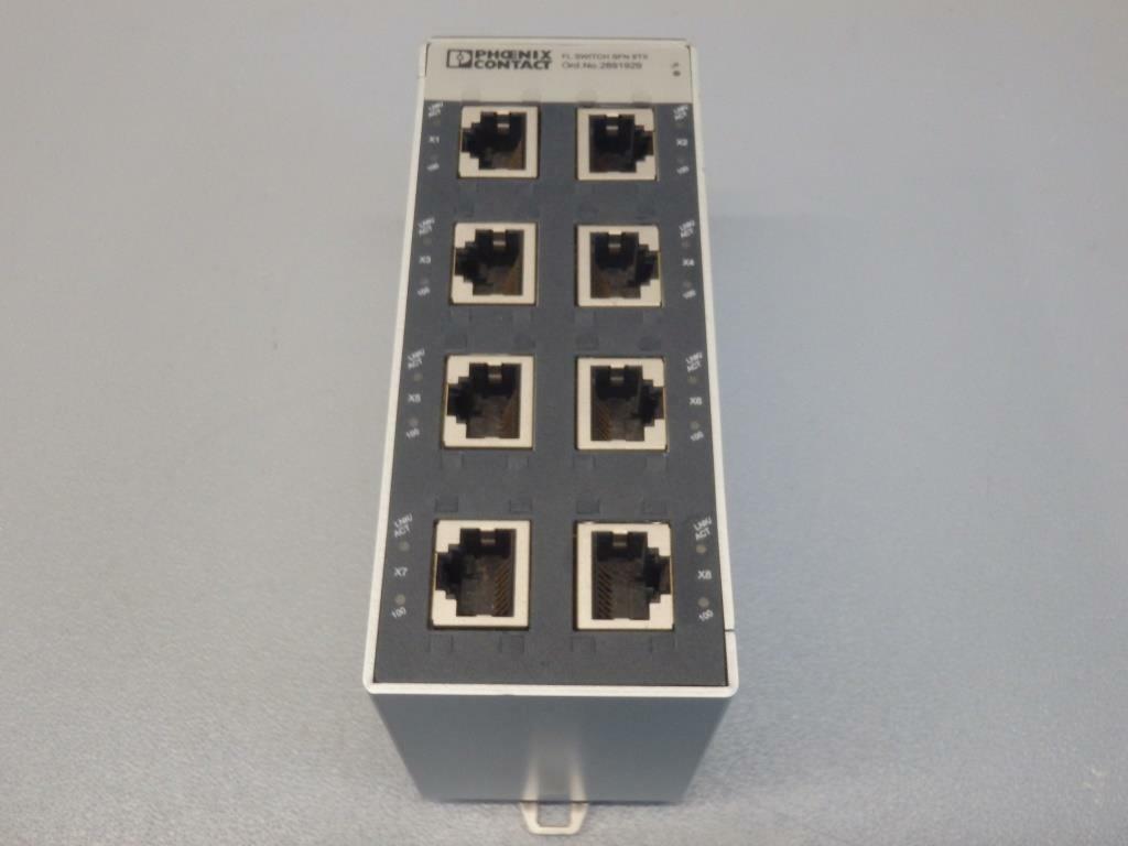2891929 - PHOENIX CONTACT / FL SWITCH SFN 8TX Module Used | eBay
