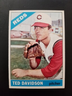 TED DAVIDSON 1966 TOPPS BASEBALL CARD # 89 CINCINNATI REDS | eBay