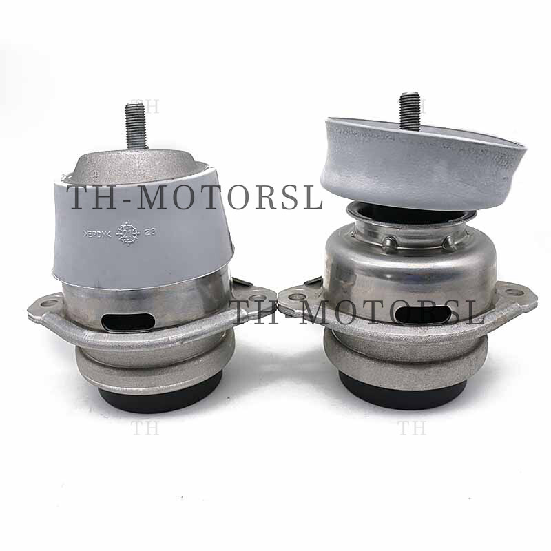7P6199131 OEM 2PCS engine/motor bracket For 2011-2017 VW TOUREG Porsche ...
