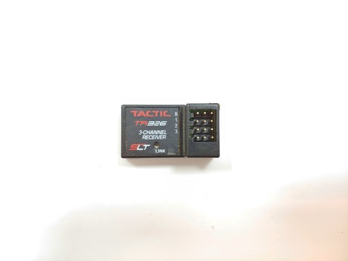 Tactic 326 TR326 3ch 3-Channel 2.4GHZ Micro RC SLT HV High Voltage ...