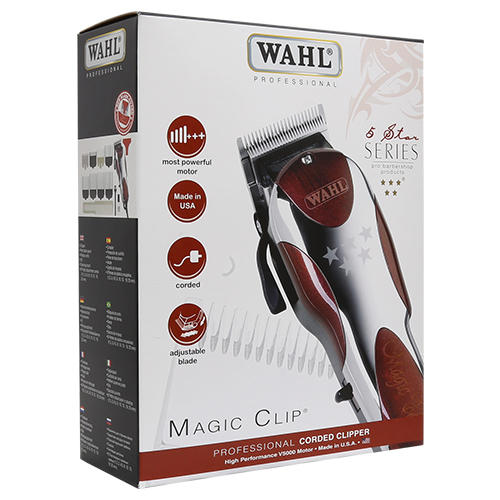 Wahl Professional 8451 5-Star Series Magic Clip Corded Clipper - NEW ...