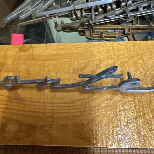 VINTAGE 1963 MERCURY MONTEREY EMBLEM SET OEM FOMOCO..... | eBay