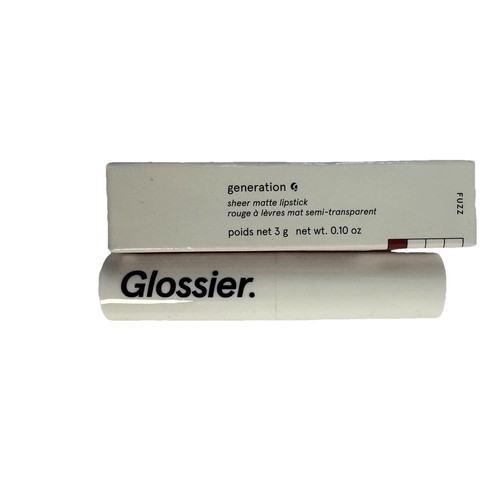 Glossier Generation G Sheer Matte Lipstick - Fuzz 3g / 0.10oz for sale ...