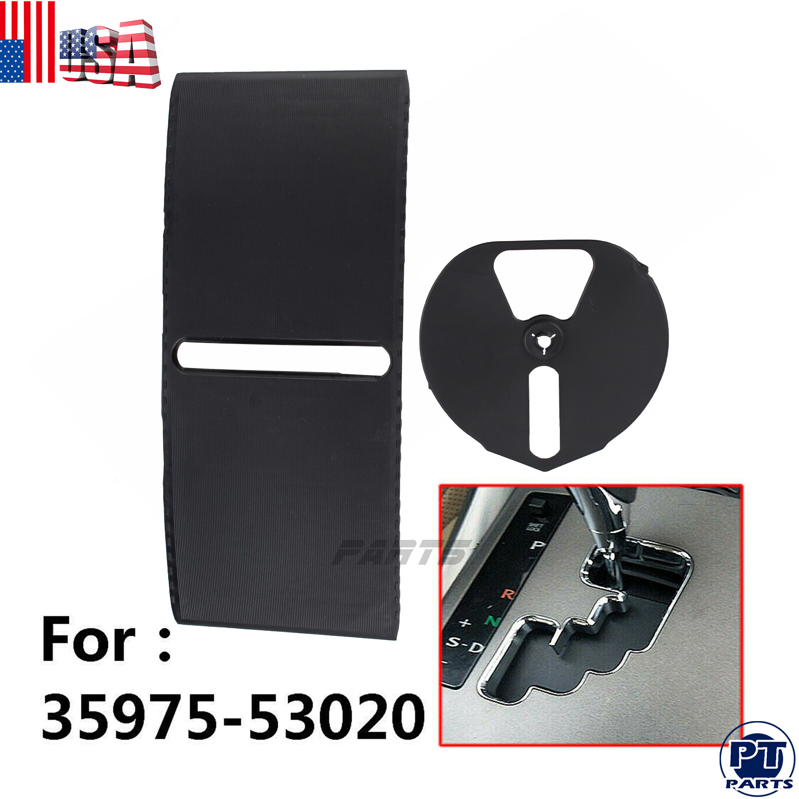 For LEXUS IS250 IS350 2006-13 Console Shifter Shift Slide Cover ...