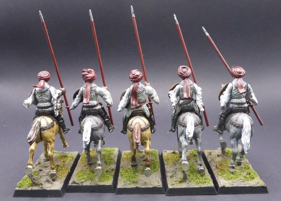 Middle Eastern Cavalry Medieval Perry Miniatures 28mm Painted | eBay