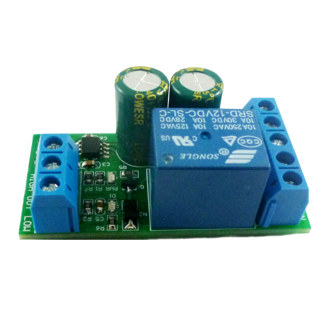 12V Water Level Automatic Controller Liquid Sensor Switch Solenoid ...